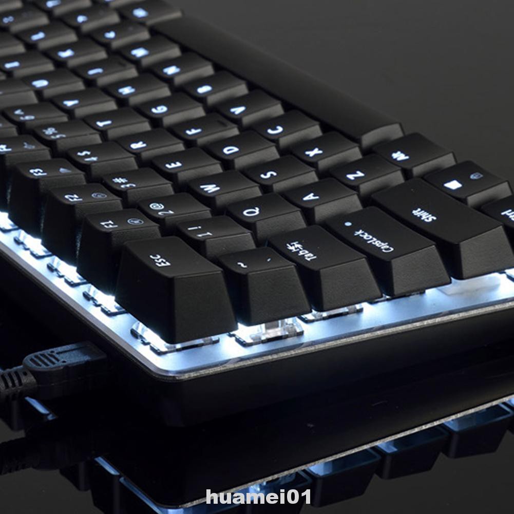 Metal Wired Office Ergonomic Non Slip Anti Interference RGB Backlight ...