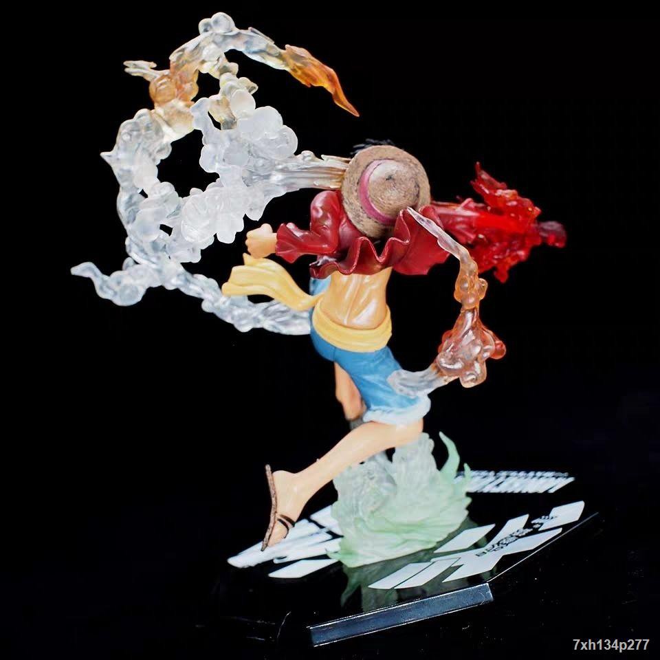 【พิเศษ】One Piece อะนิเมะรูป Luffy Sauron รุ่น Fire Fist Luffy ตุ๊กตาตก ...