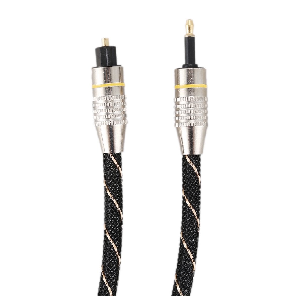 .EMK Toslink to Mini Toslink Cable 3.5mm Digital Sound SPDIF Optical ...