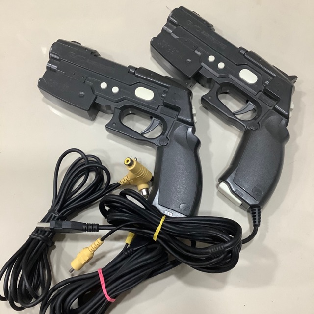 PS2 Guncon 2 กันคอน 2 จอยปืนสำหรับ PlayStation 2 สายต่อจอย Guncon 2 ...