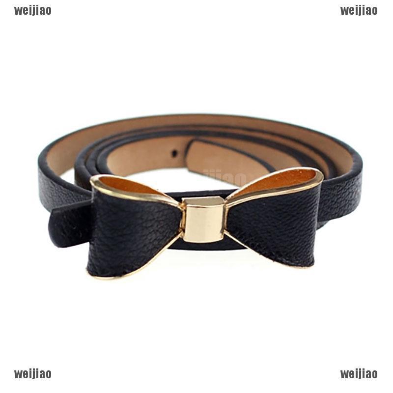 ♫Brief Waist Belt Narrow Stretch Dress Belt Thin Buckle Leather ...