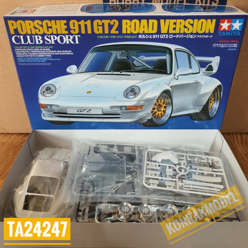 TAMIYA 24247 PORSCHE 911 GT2 ROAD VERSION [1/24] | Shopee Thailand