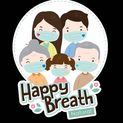 Happy Breath Natural แผ่นสติกเกอร์หอมติดแมสก์ ที่หอมจริง หอมทน หอมนาน ...