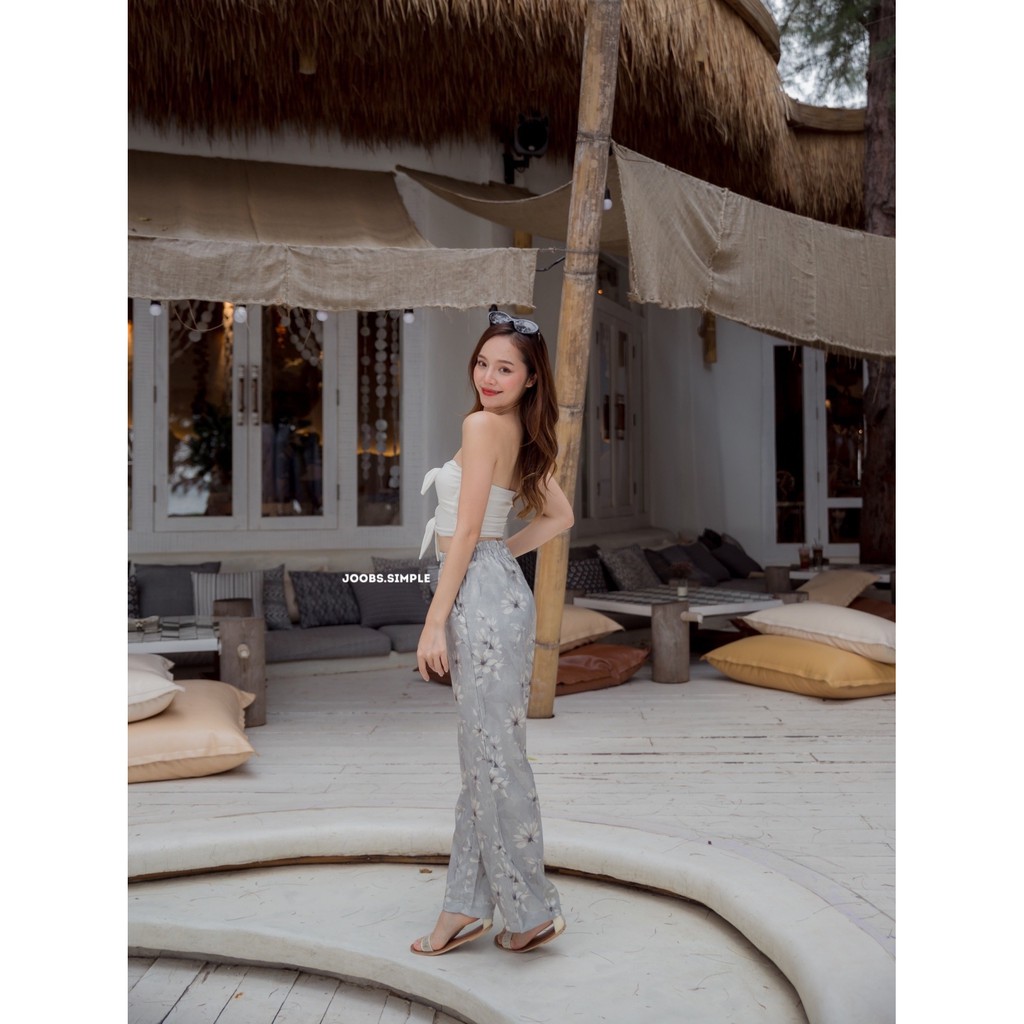 JSP003 Coco Floral Pants - joobs.studio - ThaiPick