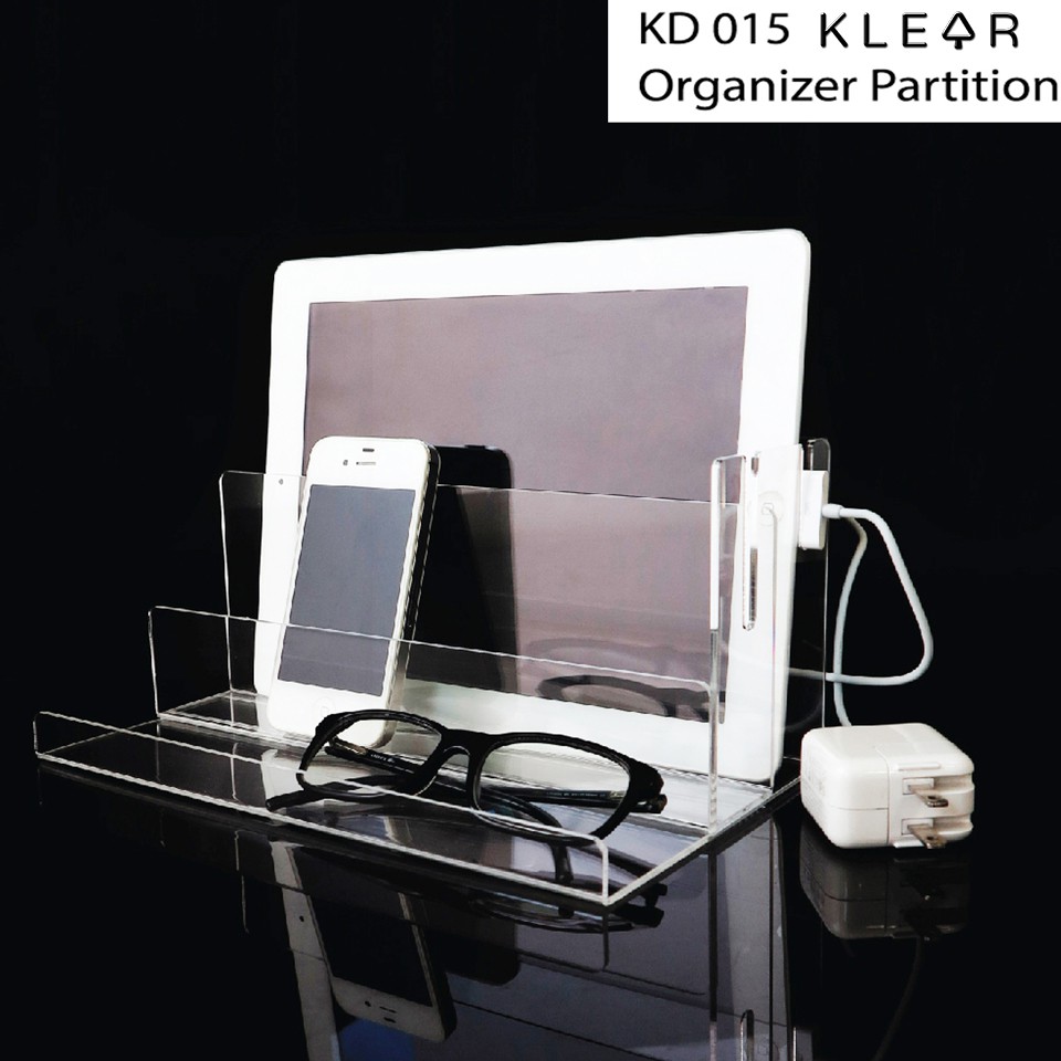 KlearObject Organizer partition ถาดออแกไนเซอร์ IT ถาดอะคริลิคใสใส่ของ ชั้นวางอุปกรณ์ ถาด ...