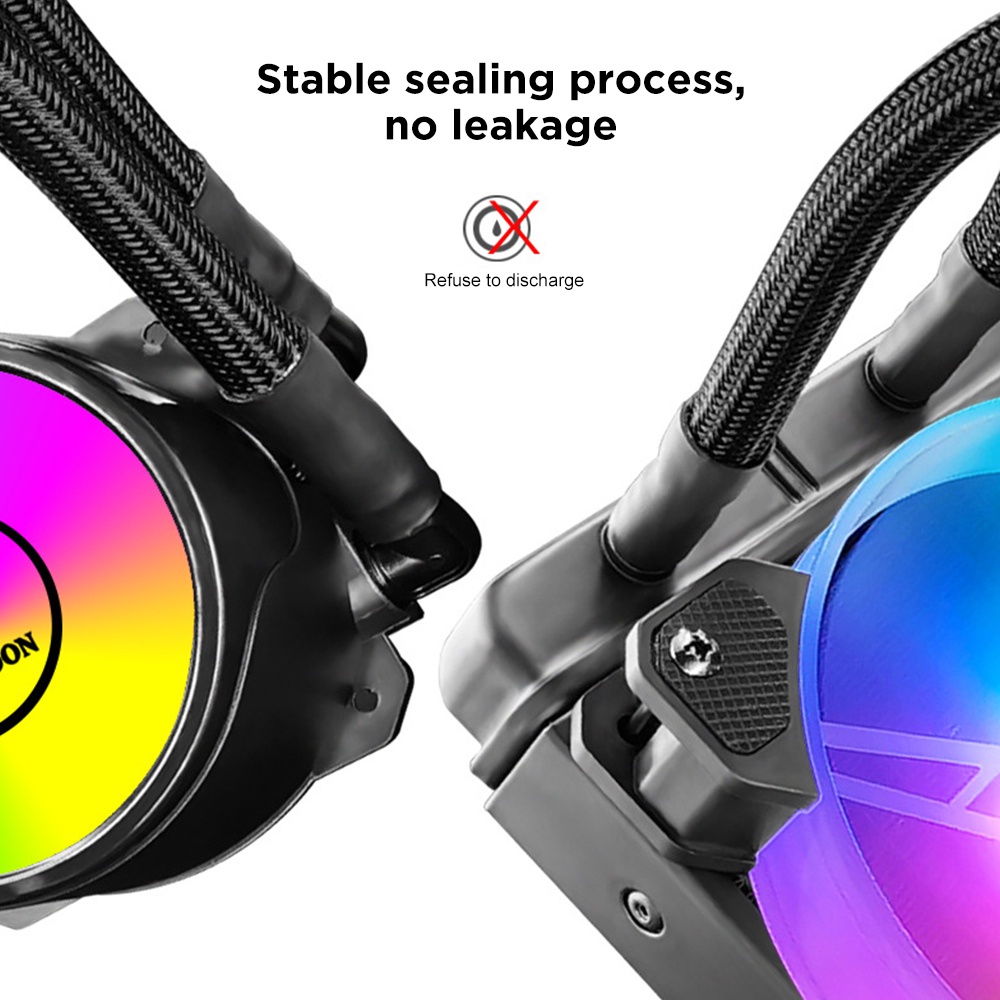 ARGB Motherboard Sync Edition All-in-One Liquid Cooling System 240mm ...