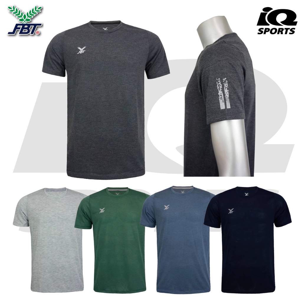 FBT เสื้อกีฬา คอกลม แขนสั้น ผ้าไมโคร (B2T111) | Shopee Thailand