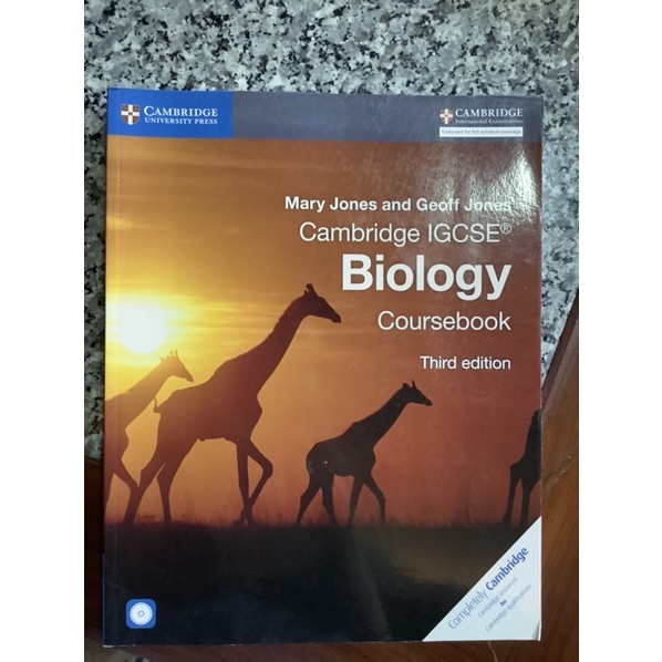 Cambridge IGCSE Biology Coursebook (+CD) | Shopee Thailand