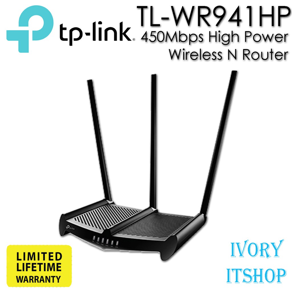 ஐ♧TP-Link TL-WR941HP (450Mbps High Power Wireless N Router) Wi-Fi ...