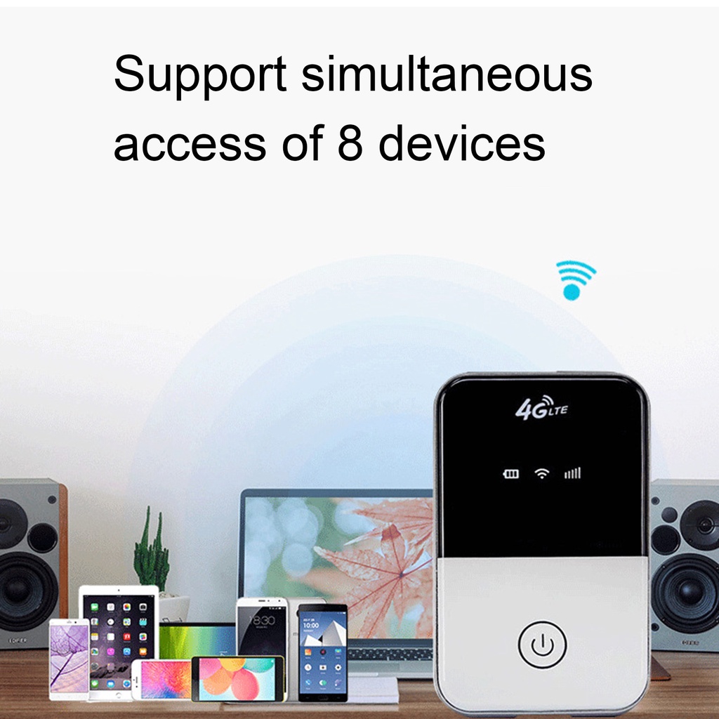 4G Lte Pocket Wifi Router Car Mobile Hotspot Wireless Home Networking ...