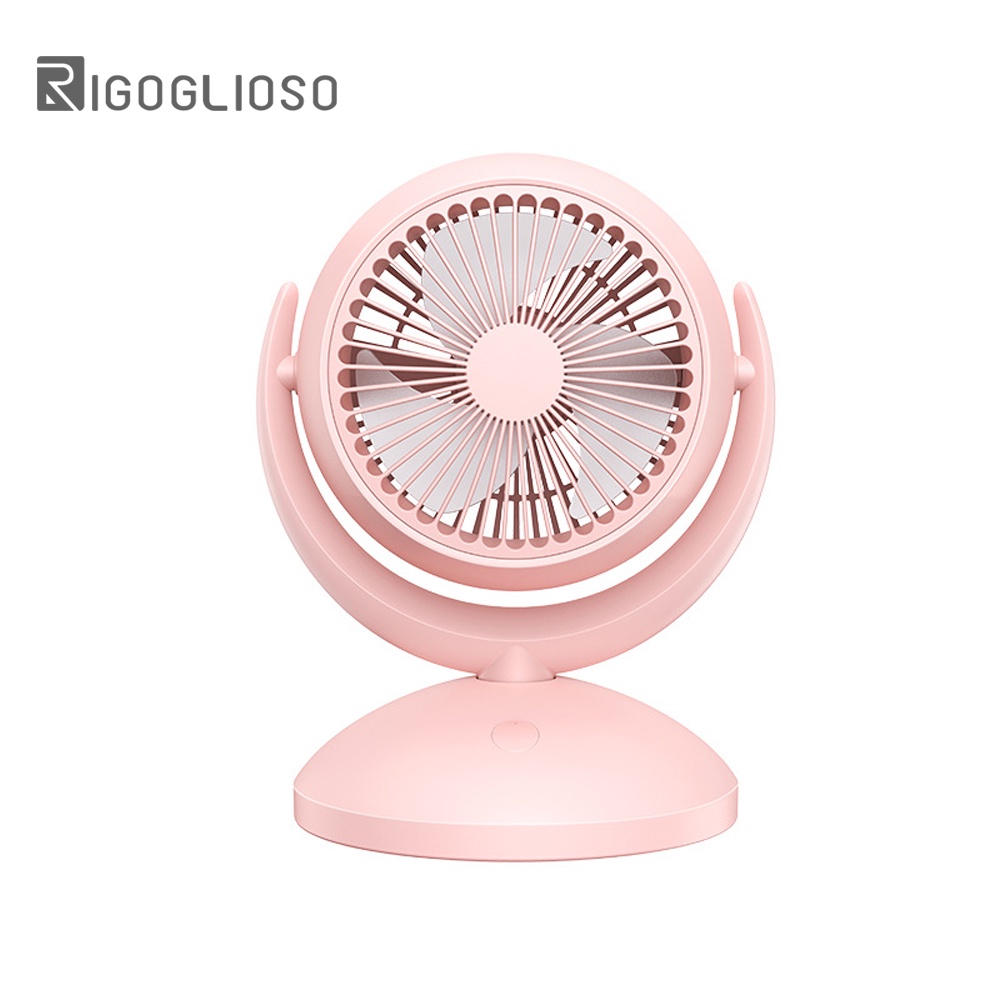 USB Electric Fan Rechargeable USB Portable Fan Strong Wind Desktop Fan ...