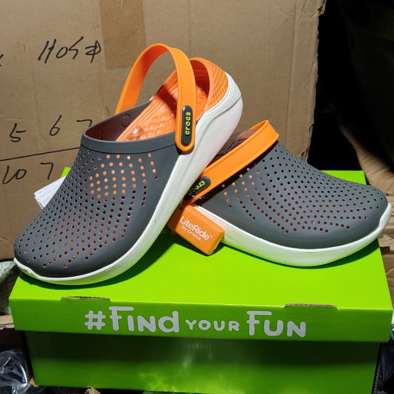 Crocs Lite Ride Clog รองเท้าแตะ รัดส้น แบบลำลอง มาใหม่ สุดฮิต ใส่ได้ทุก ...
