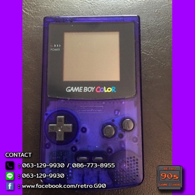 Game Boy Color มือสองเก่าเก็บ - time10295 - ThaiPick