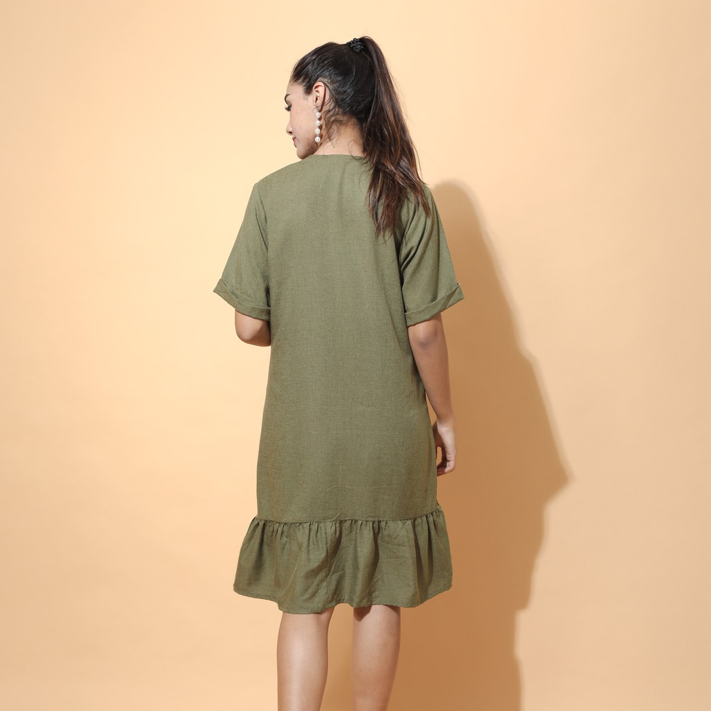 ชุดเดรส Blusha Anthrium สําหรับผู้หญิง - batik_dirga.th - ThaiPick