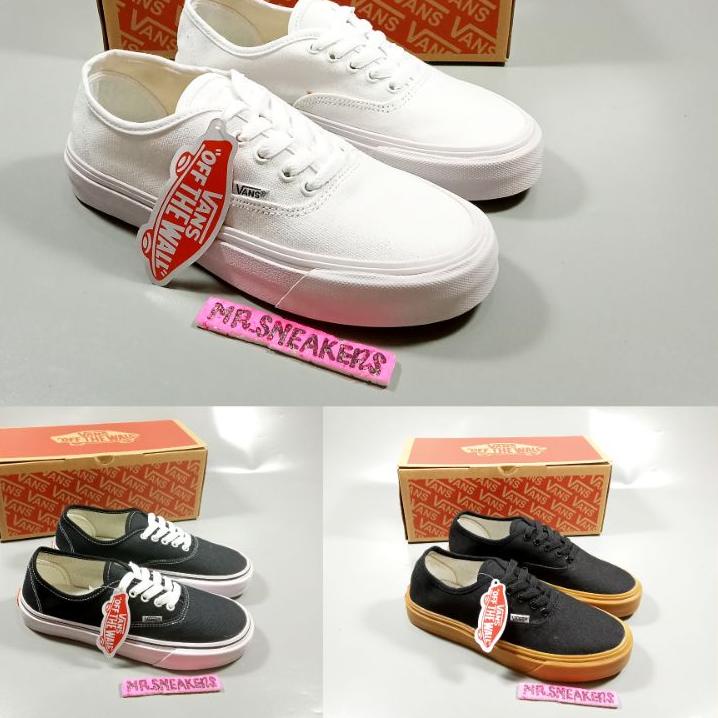 ขายดี SQ23รองเท้าผ้าใบ Vans 100 สไตล์คลาสสิก มีสีดํา สีขาว - georjmall.th - ThaiPick