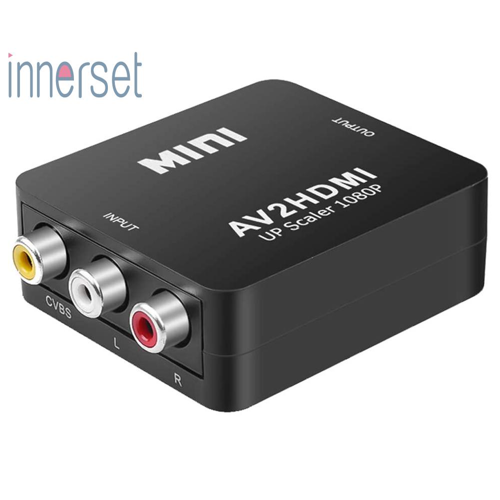 Av To Hdmi-อะแดปเตอร์ 1080P Mini Av2Hdmi กล่องแปลงวิดีโอสําหรับ Hdtv ...