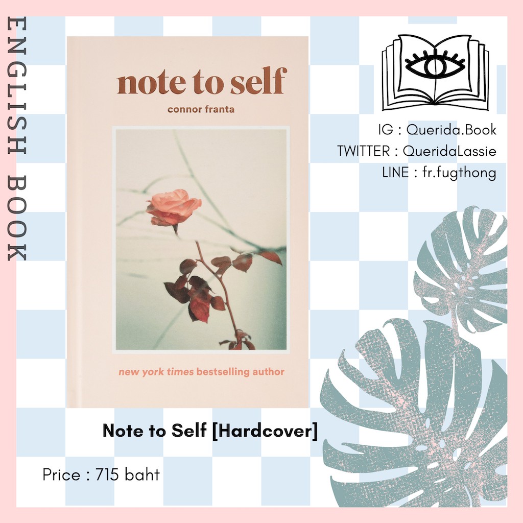 [Querida] หนังสือภาษาอังกฤษ Note to Self by Connor Franta | Shopee Thailand
