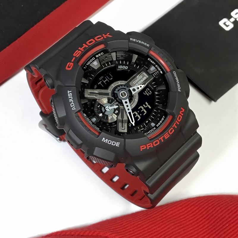 Casio Gshock GA110 GA100 men women Watch Camouflage blue Watches ga100 ...