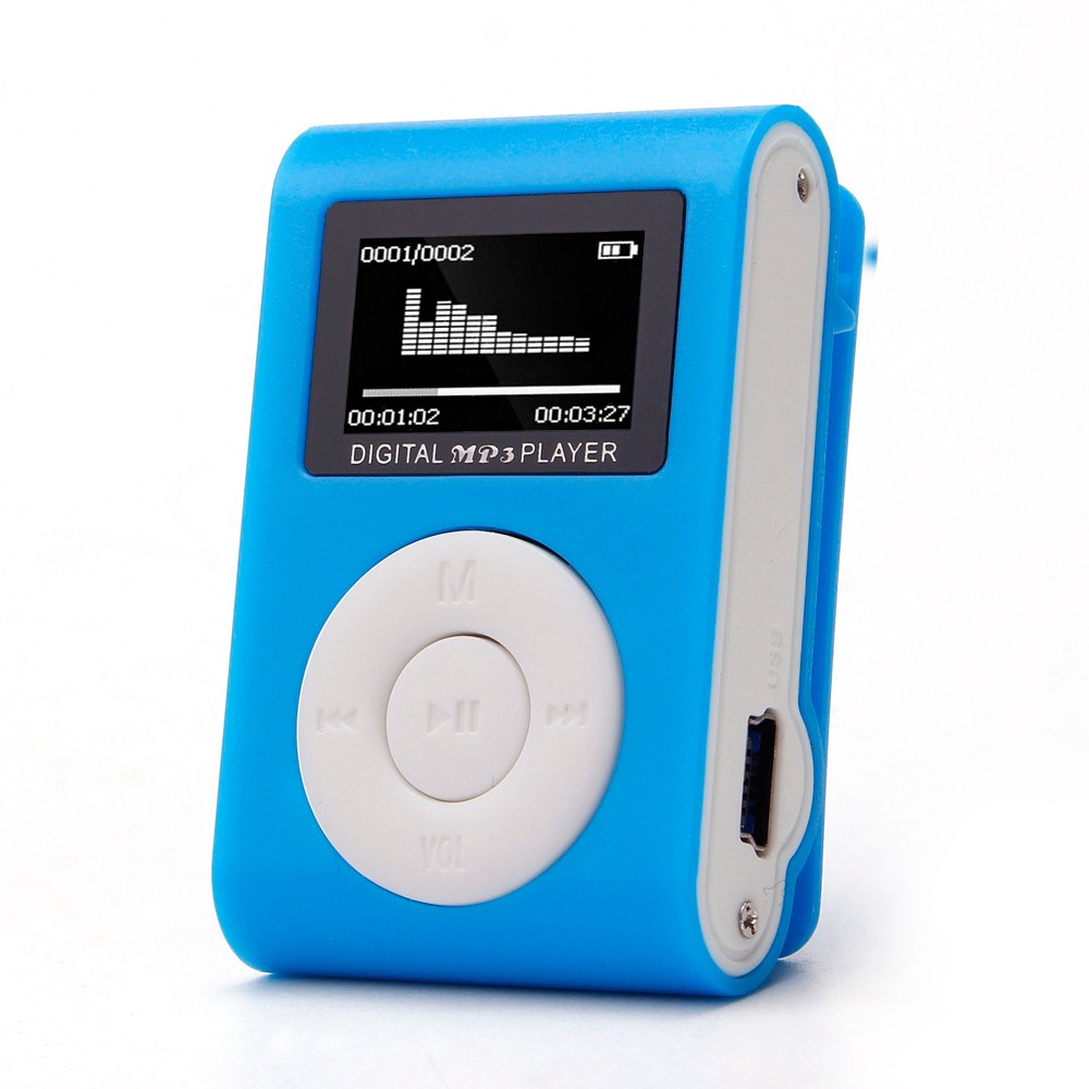 HIPERDEAL 2020 MP3 Player Mini Music Media Clip Player Portable LCD ...