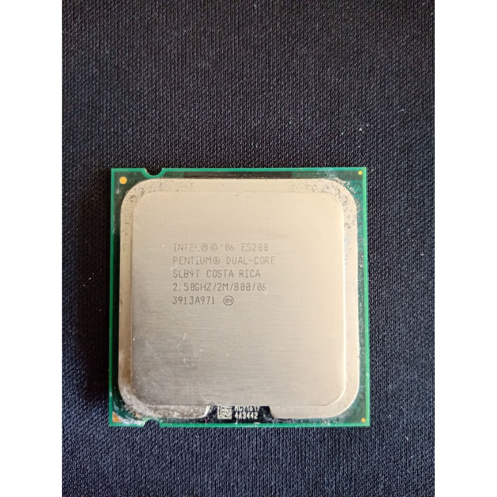 ซีพียู CPU Intel Pentium E5200 Dual-core 2.50GHz | Shopee Thailand