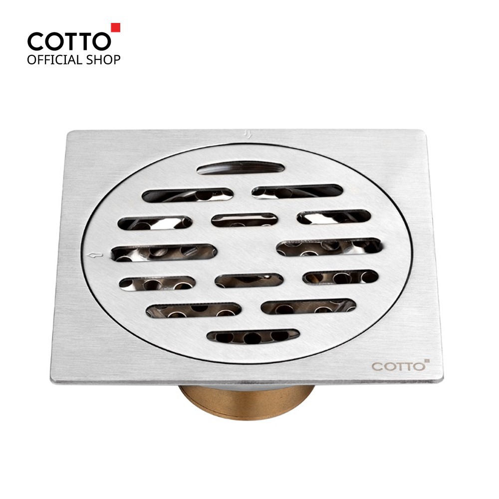 COTTO ตะแกรงน้ำทิ้ง รุ่น CT6404Z2P(HM) STAINLESS FLOOR DRAIN | Shopee ...
