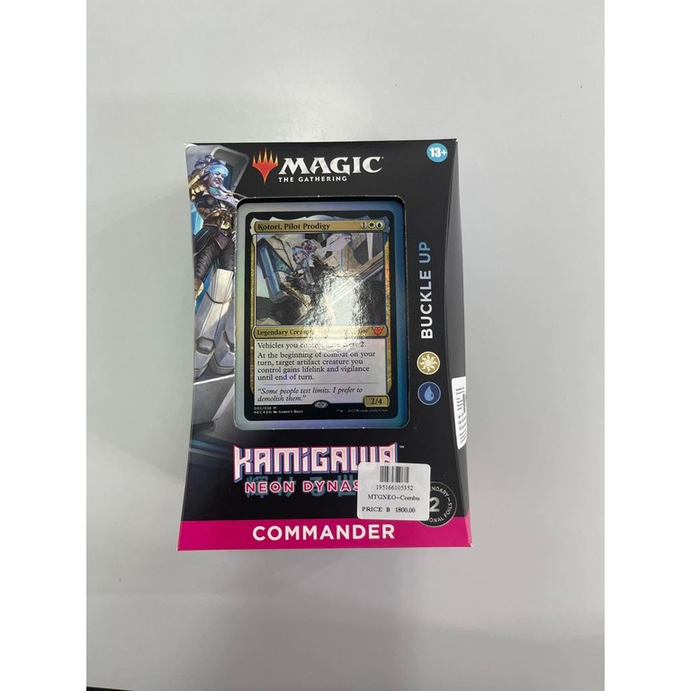 MTG MTGNEO--Combu MTG Kamigawa Neon Dynasty Commander Deck Buckle Up ... MTG MTGNEO--Combu MTG Kamigawa Neon Dynasty Commander Deck Buckle Up ...