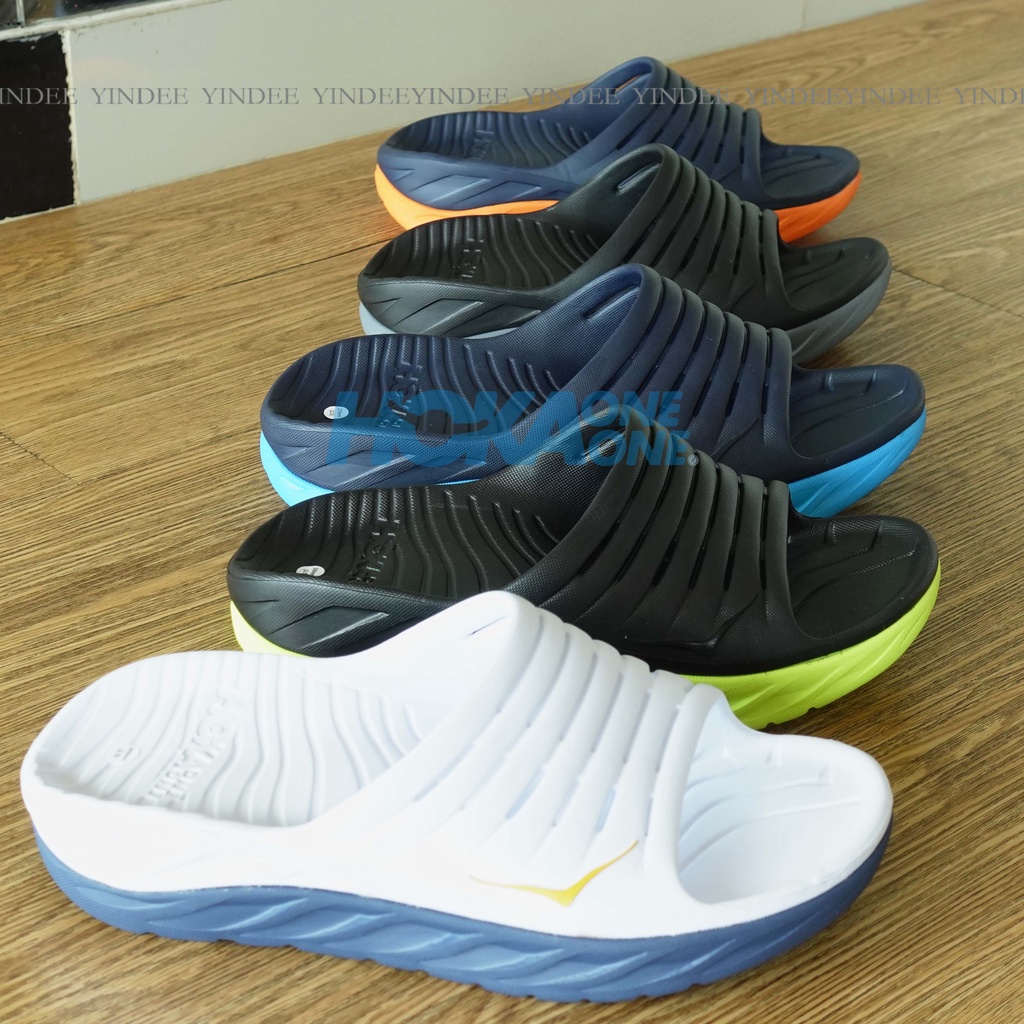 HOKA Ora Recovery Slide Unisex Sandals รองเท้าแตะ รองเท้าแตะผู้ชาย ...