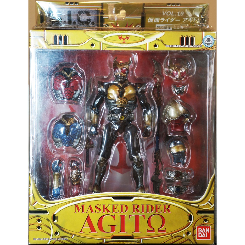 ทบทวนBandai S.I.C SIC Classic Vol. 19 Masked Rider Agito มาสค์ไรเดอร์ ...