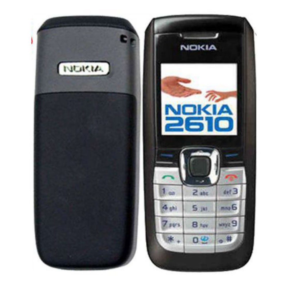 หน้ากากโทรศัพท์ Nokia 2626 รุ่นเก่า สีดำ | Shopee Thailand