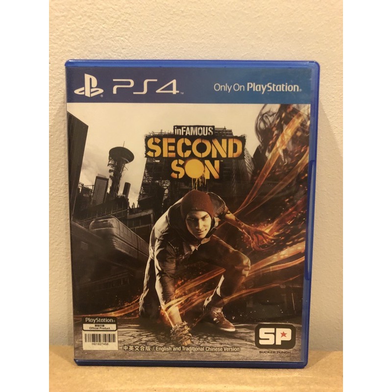 แผ่นเกมส์Ps4:In Famous Second Son มือ2 | Shopee Thailand