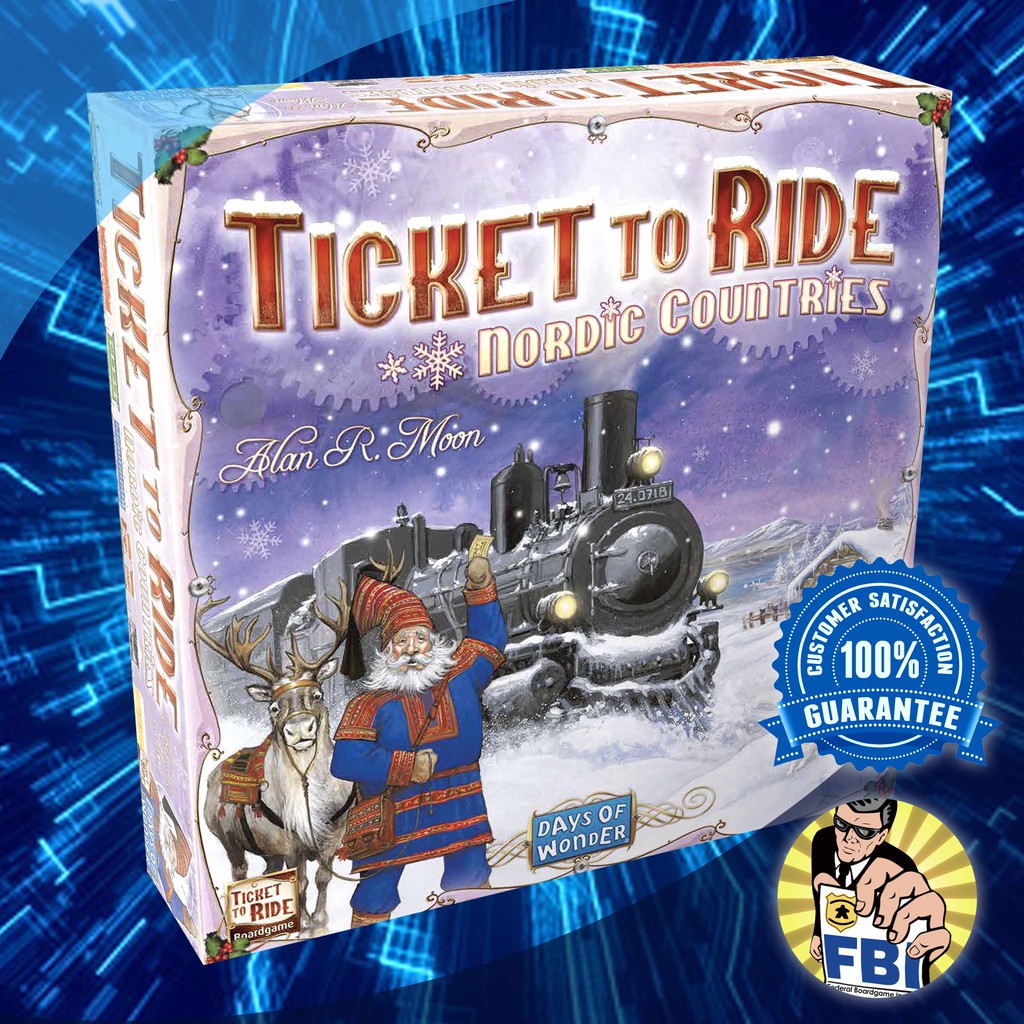 Ticket to Ride Nordic Countries Boardgame พร้อมซอง ของแท้พร้อมส่ง ...