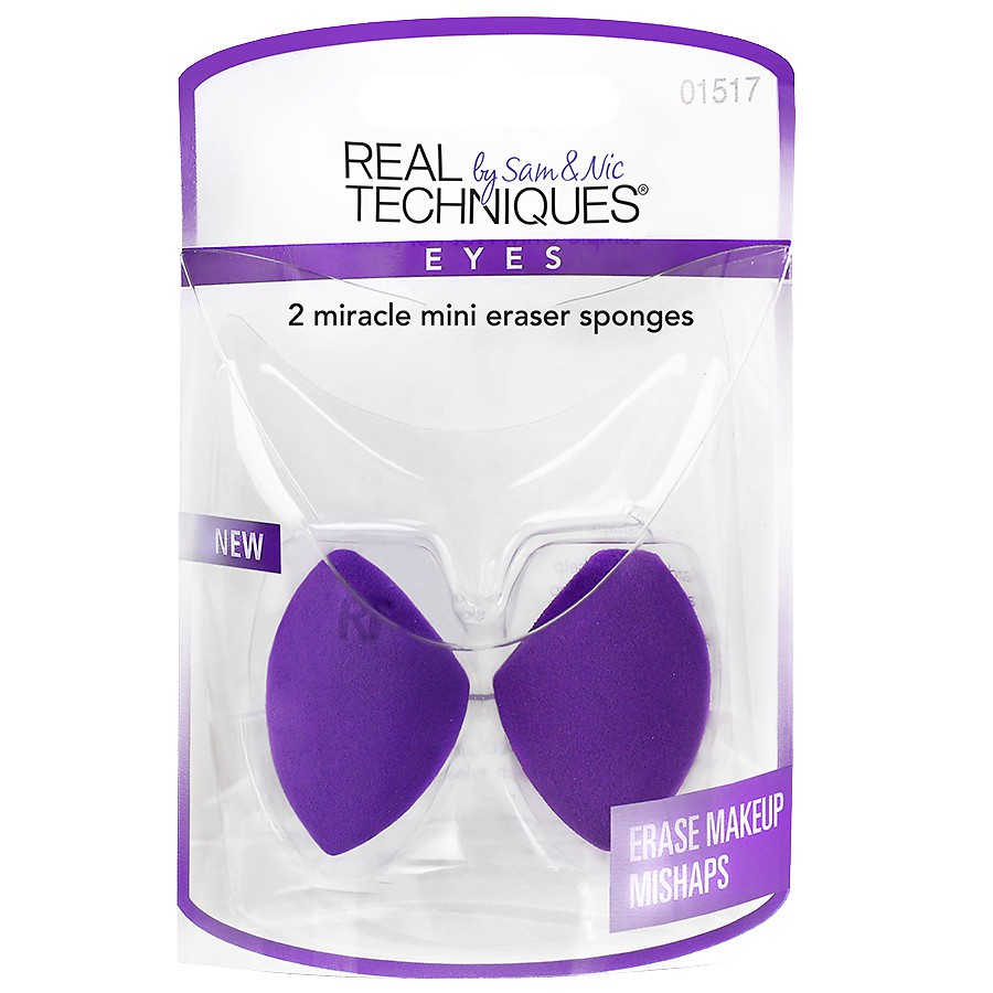 ของแท้ 100 REAL TECHNIQUES 2 MIRACLE MINI ERASER SPONGES - onetyone ...