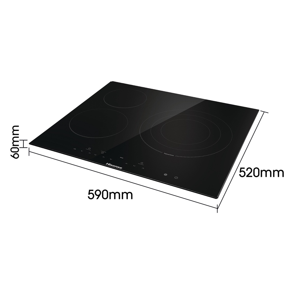 NewHisense Built-In Ceramic Hob 3 zones รุ่น E6322C - hisense_official ...
