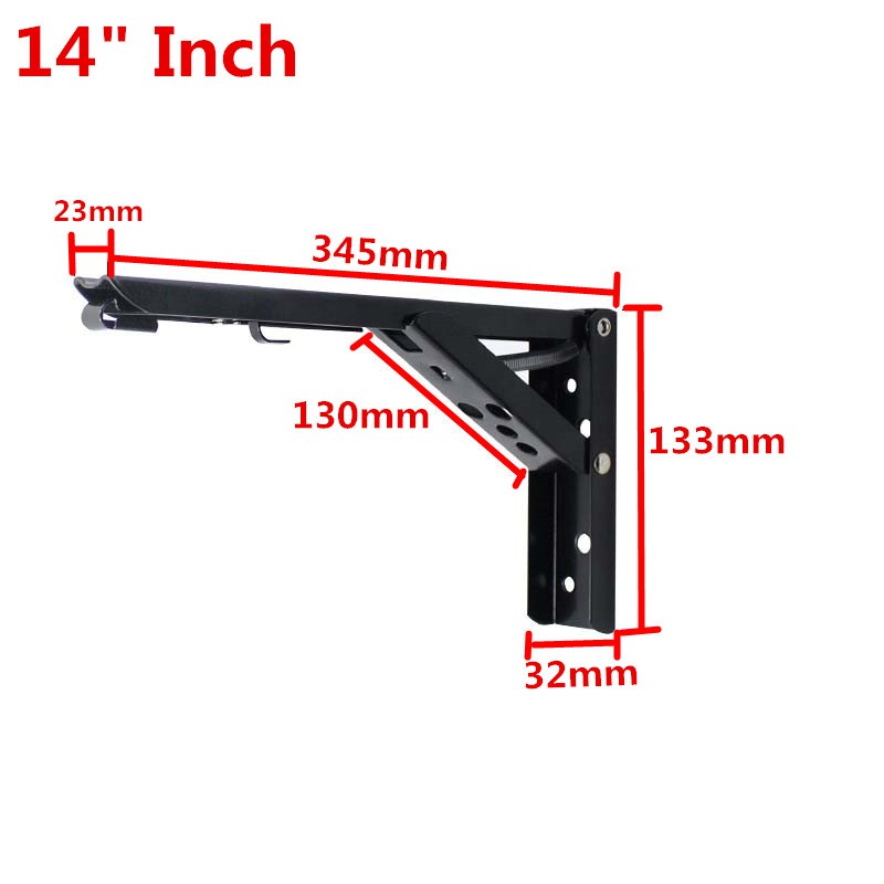 ชั้นวางของ2CS Stainless Steel Triangle Folding Angle Bracket Heavy ...