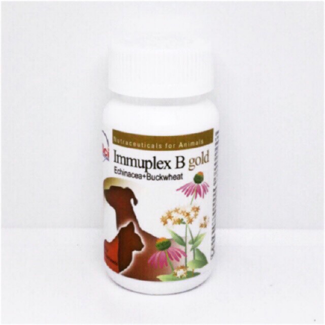 Immuplex B Gold cat dog 60 tabs(Exp.062025)อาหารเสริมภูมิต้านทาน สุนัข ...
