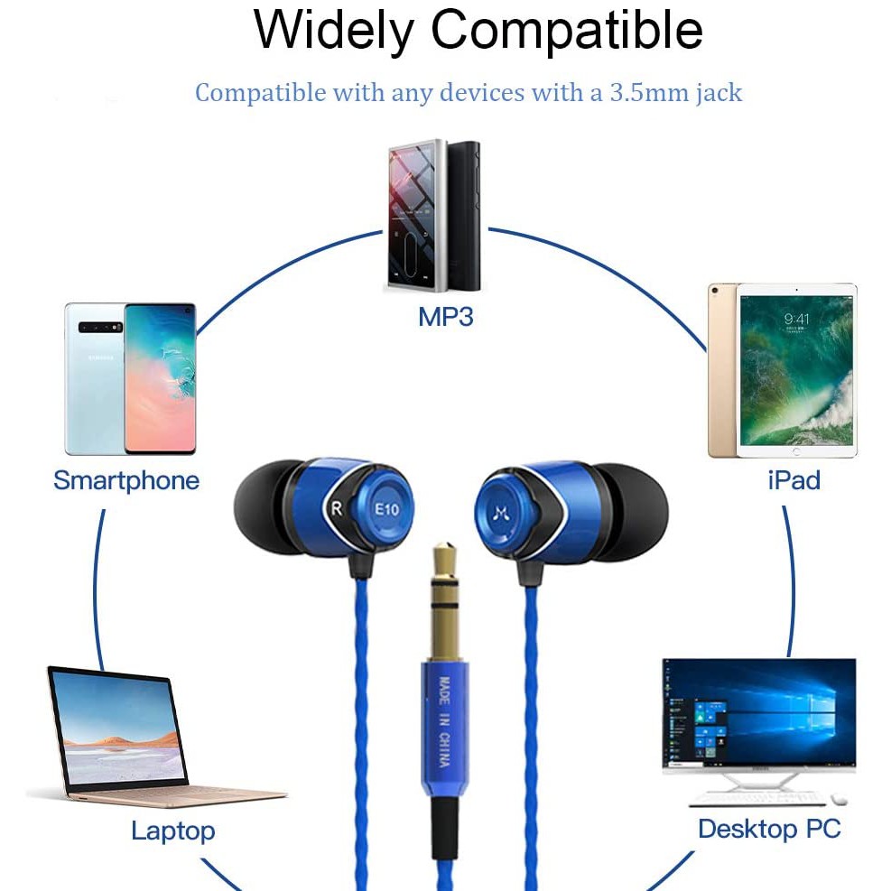 Soundmagic E10 หูฟังอินเอียร์ Hi-Fi ตัดเสียงเสียงรบกวน 3.5 มม - soundmagic.th - ThaiPick