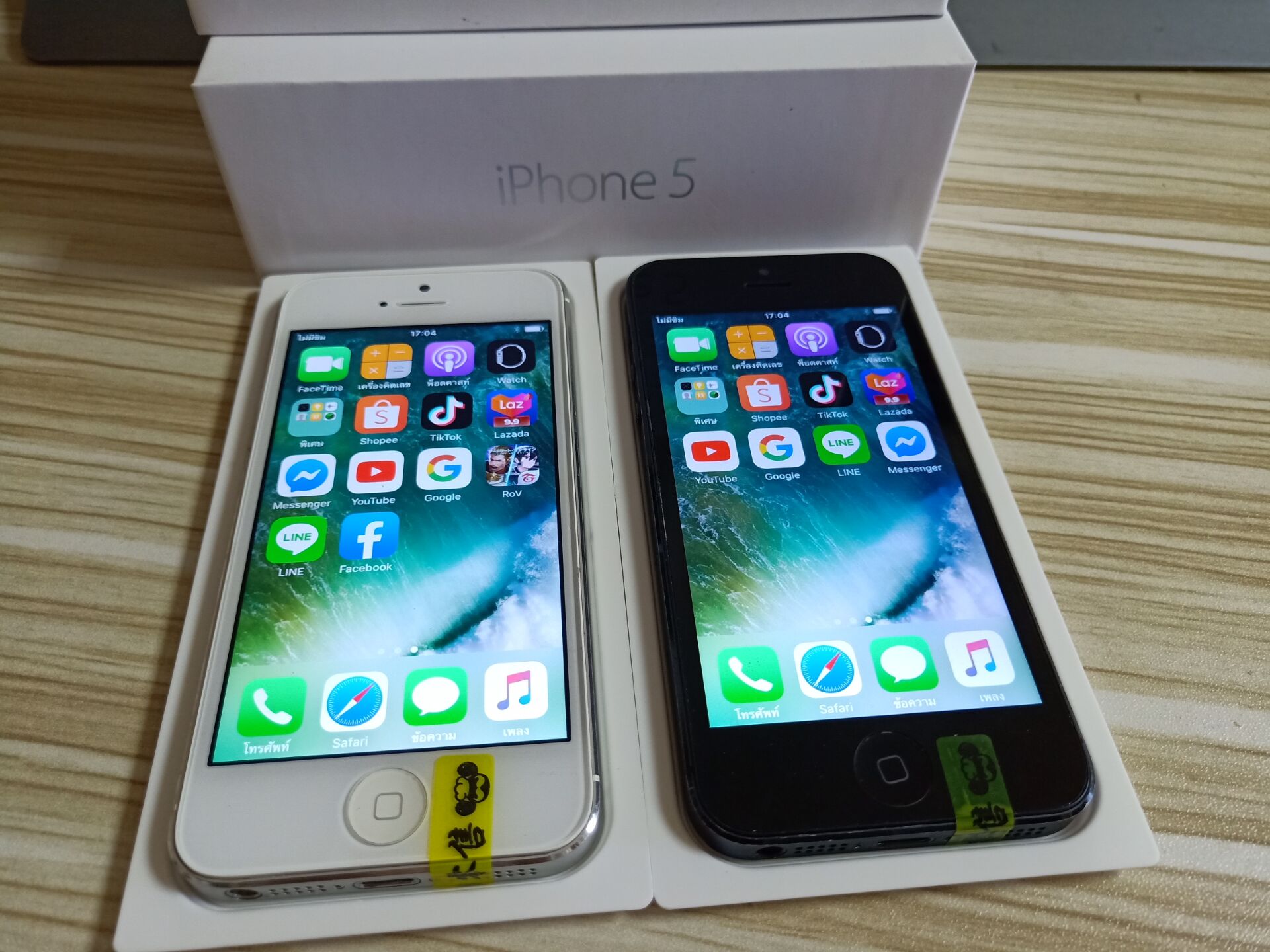 เครื่องแท้ IPhone 5 16GB มือถือมือสอง มือ2 iphone5 โทรศัพท์มือถือ ใหม่ ...