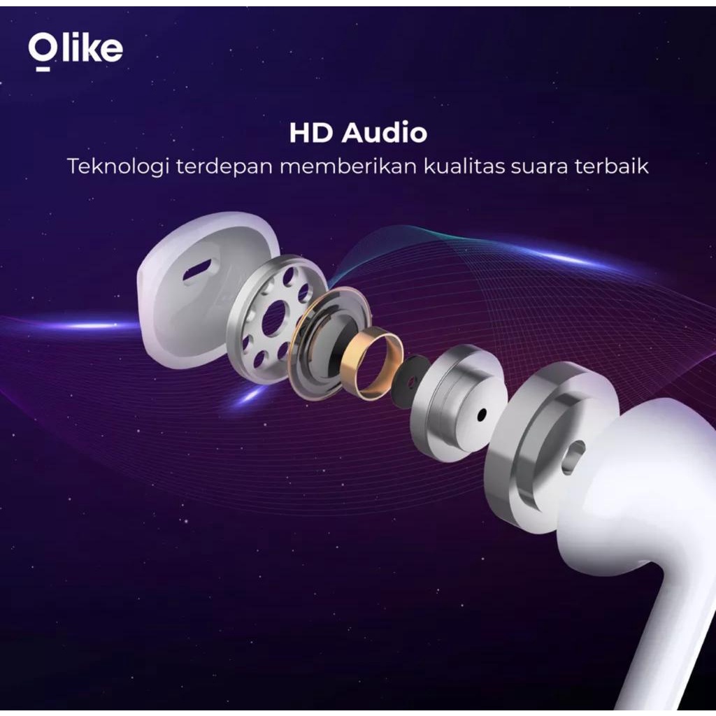 Oh-w6h Olike หูฟัง HD คุณภาพสูง สวมใส่สบาย - bestonlineshopeb0soi.th ...