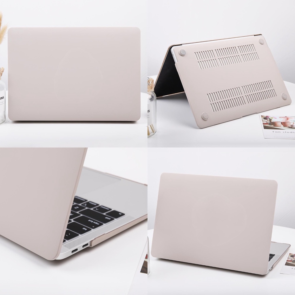 5 In1 Cream case สำหรับ compatible for MacBook M2 A2681 2022 Retina Pro ...