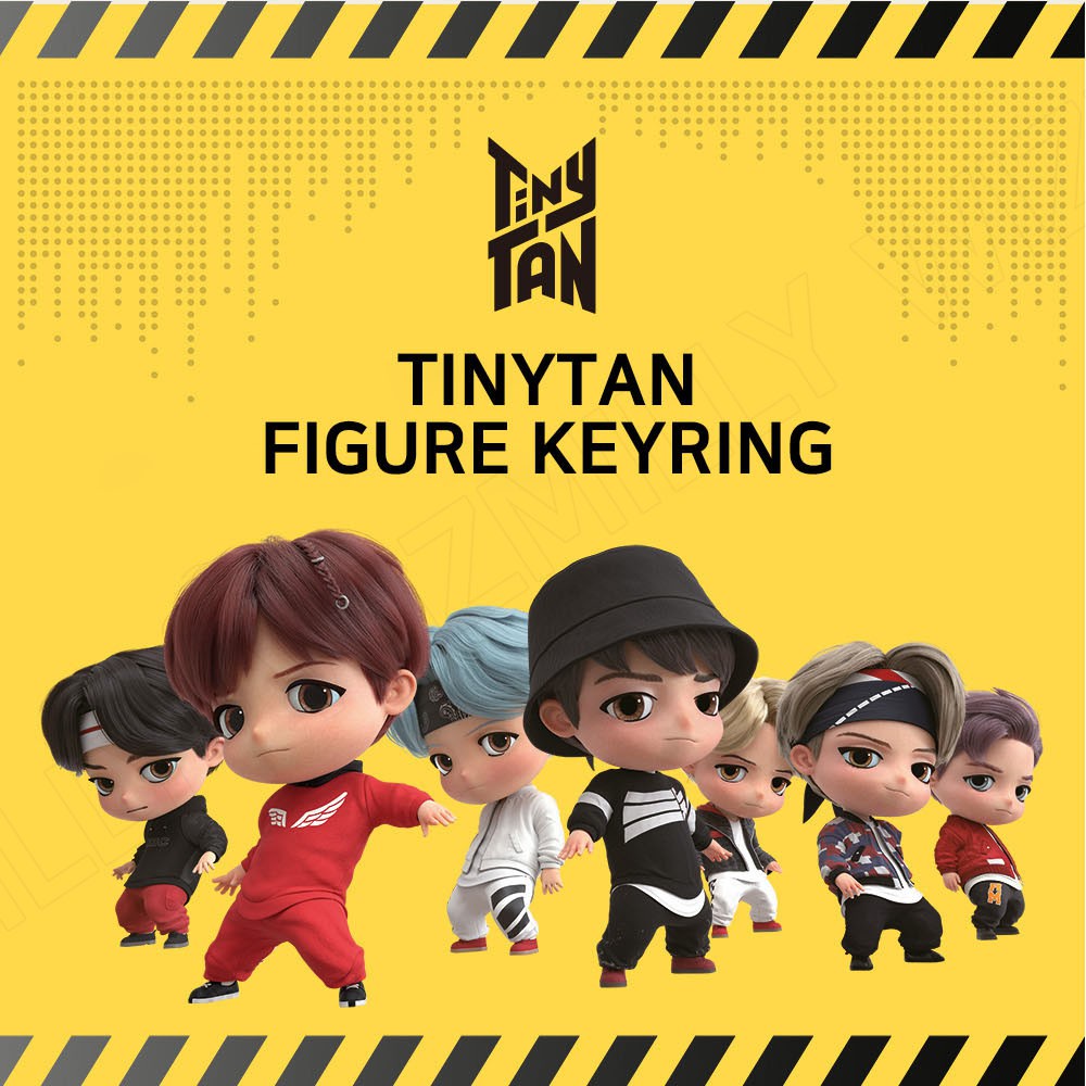 BTS Official TinyTAN Figure Keychain T-Money Keyring - wizmily.th - ThaiPick