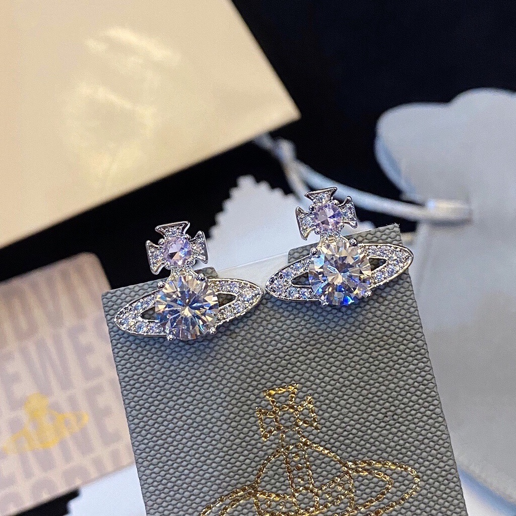 พร้อมส่ง Vivienne ต่างหูไม้ รูปดาว ดวงจันทร์ สไตล์ตะวันตก - vivienne ...