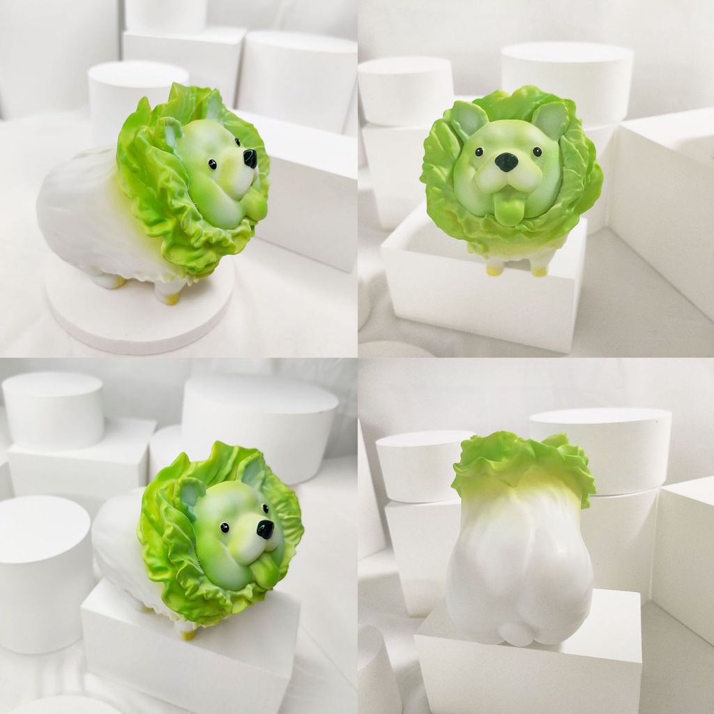 Vegetable Dog Hand Office Nuo'an Same Style Cabbage Dog Model Baby ...