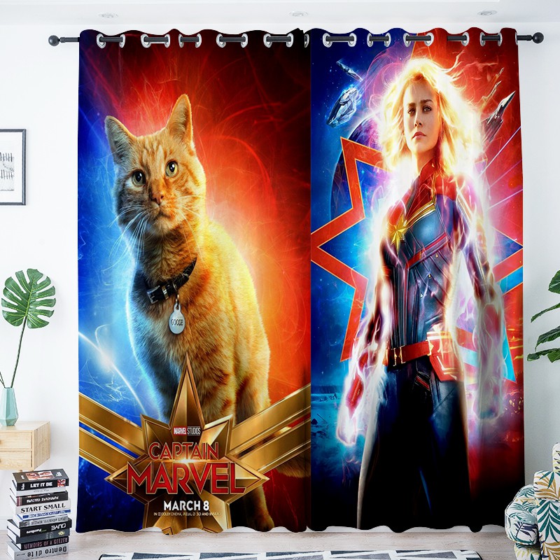 Spot Hot Sale Marvel Captain Marvel Iron Man Avengers Floor Mat Living ...