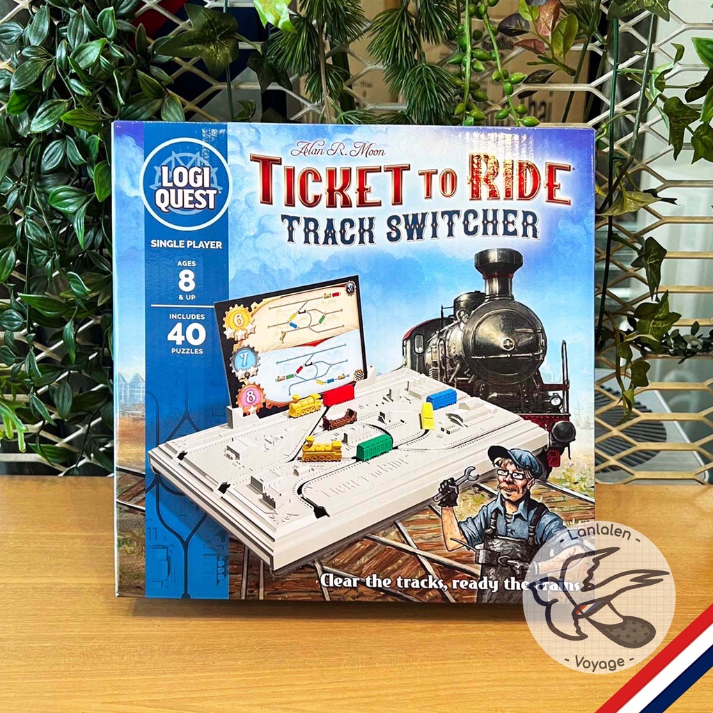 Logiquest Ticket to Ride Track Switcher Shadow Glyphs Zip City ห่อ ...