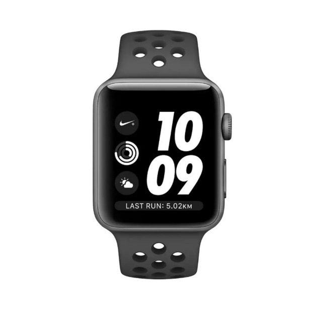 Apple Watch NIKE Series3 ( 38 mm) GPS Space grey aluminum case / Back ...
