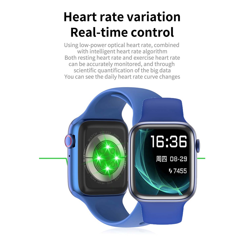 นาฬิกาข้อมือสมาร์ทวอทช์ IWO 13 T500 เชื่อมต่อบลูทูธ เหมาะกับการเล่นฟิตเนส เล่นกีฬา สําหรับผู้ชาย ...