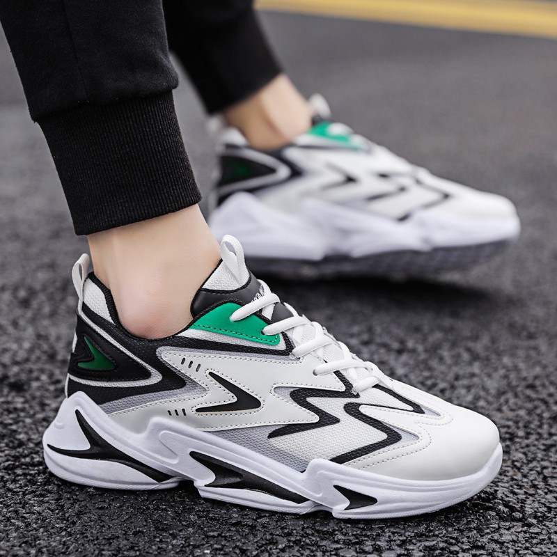 2020 new mens shoes casual Korean running sports sneakers qg ...