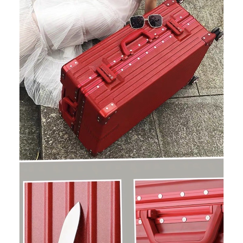 กระเป๋าเดินทางล้อลากโครงอลูมิเนียมตัวล๊อคNEW 20นิ้ว 24นิ้ว 28นิ้ว CgGF ...