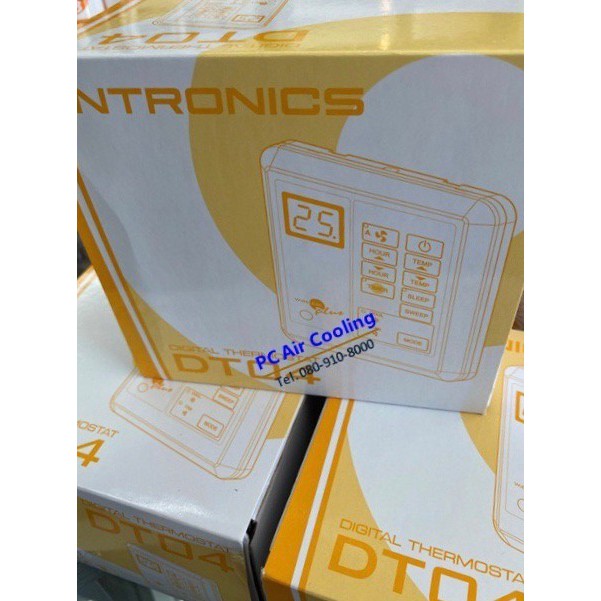 รูมแอร์ รีโมทคอนโทรล INTRONICS รุ่น DT-04 เทอร์โมรูมแบบมีสาย รูมเทอร์โม ...