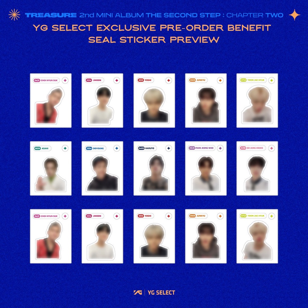 TREASURE - 2nd MINI ALBUM THE SECOND STEP CHAPTER TWO PHOTOBOOK ver ...